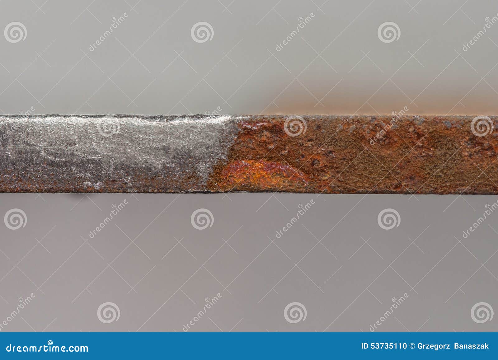 Rusty and clean surface stock photo. Image of scratched - 53735110