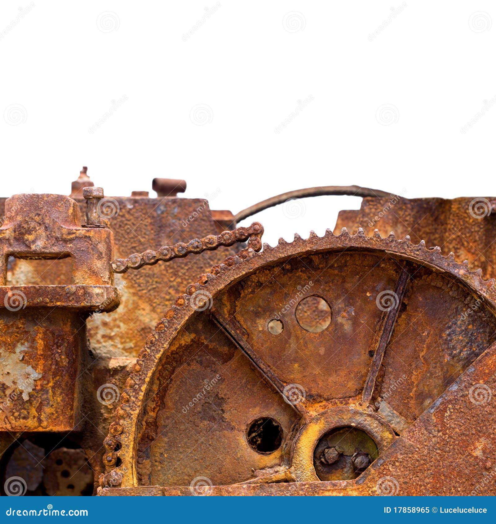 Old Rusty Car Engine Royalty-Free Stock Photography | CartoonDealer.com ...