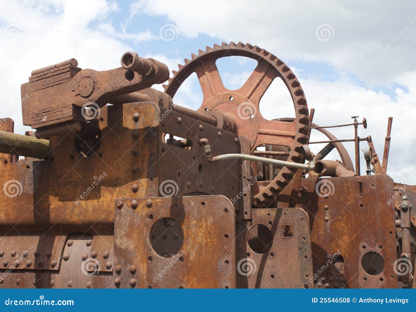 Rusty cogs and levers stock photo. Image of cogs, farm - 25546508