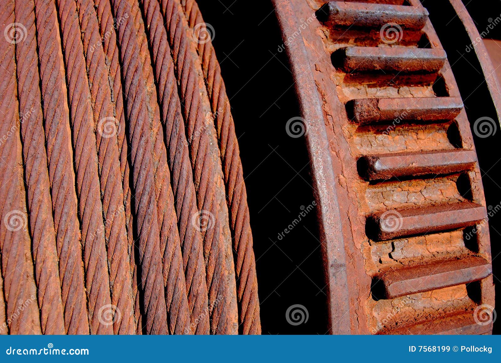Rusty coil stock image. Image of textured, oxidized, spiral - 7568199