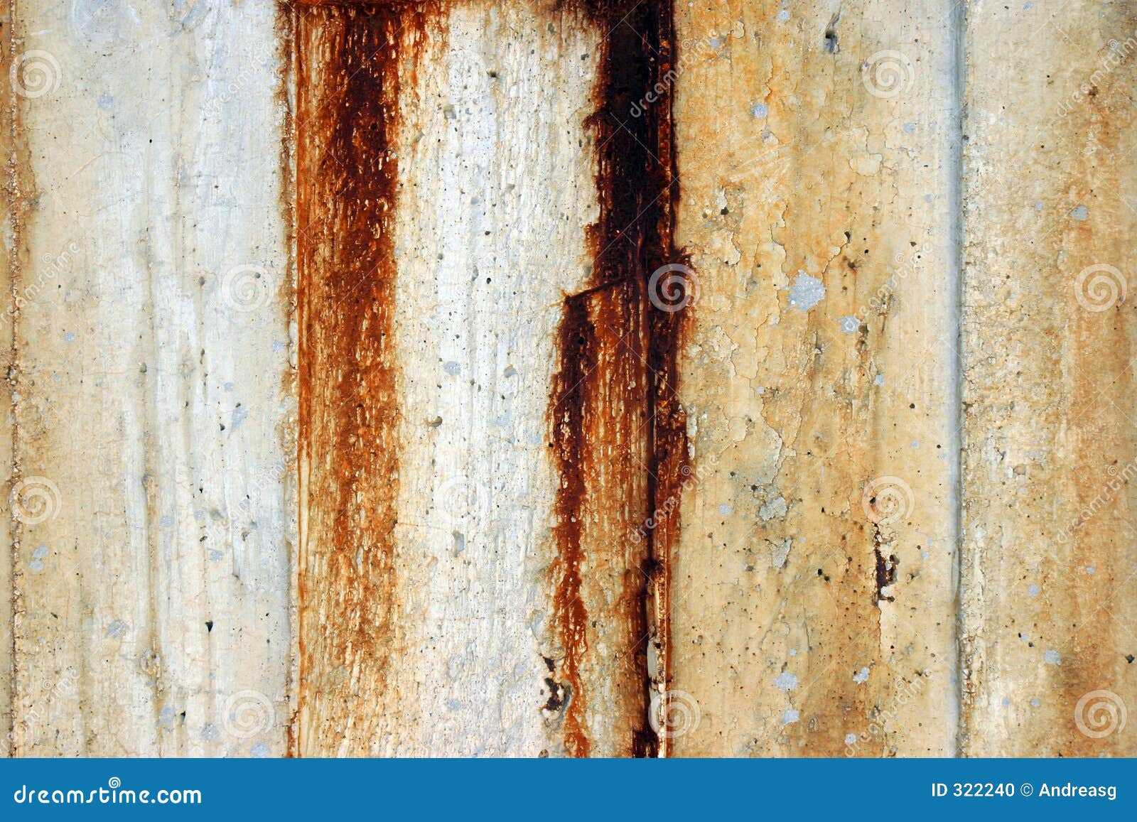 Rusty concrete stock photo. Image of white, decay, detail - 322240