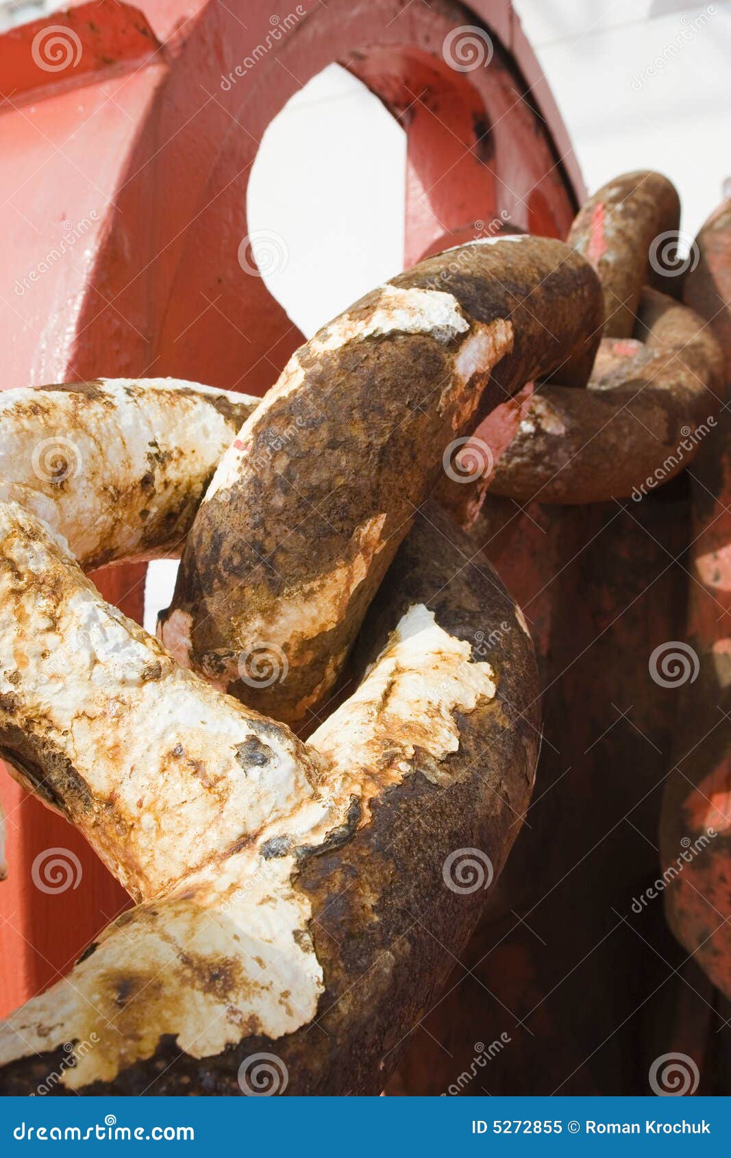 Rusty Corroded Anchor Chain Stock Image - Image of ship, corrosion: 5272855