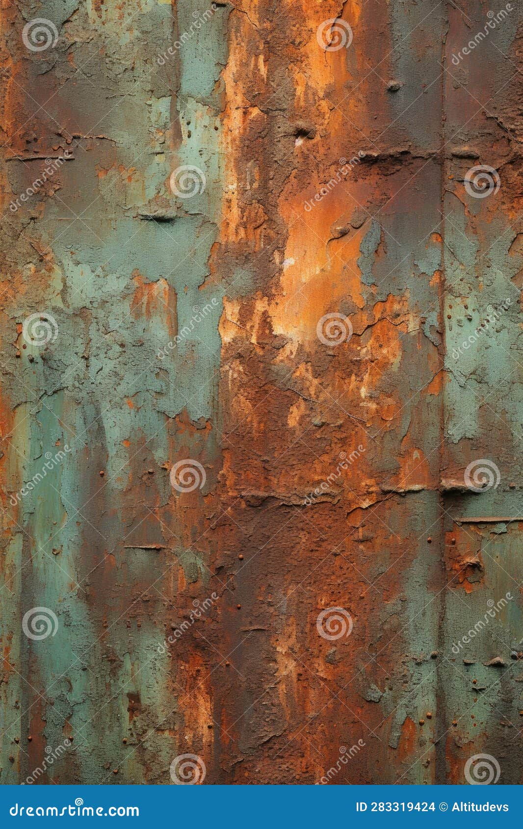 Rusty, Corroded Metal Surface Stock Illustration - Illustration of ...