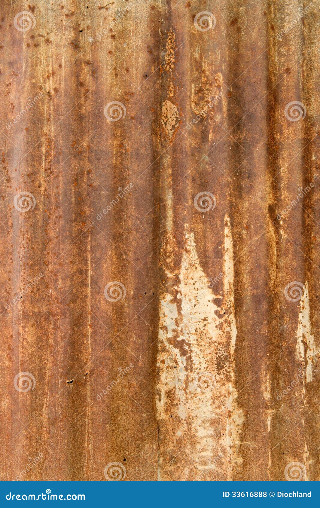 A Rusty Corrugated Iron Metal Texture. Stock Photo - Image of iron ...