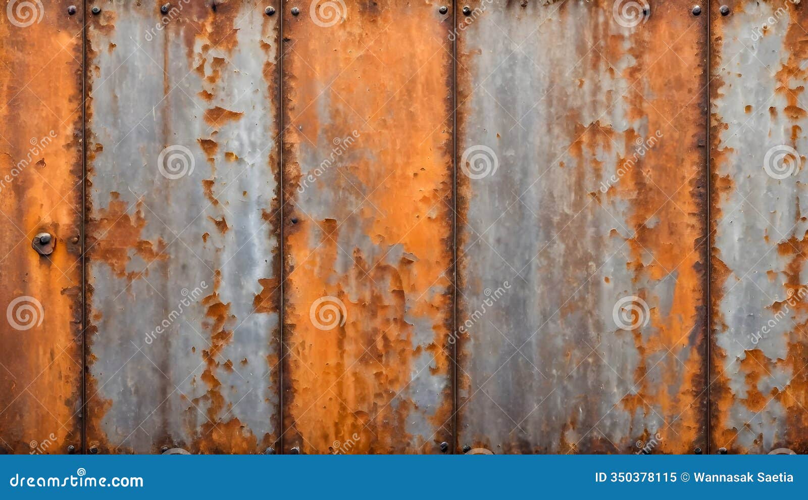 Rusty Corrugated Iron Sheet Texture Abstract Rusty Metal Background ...