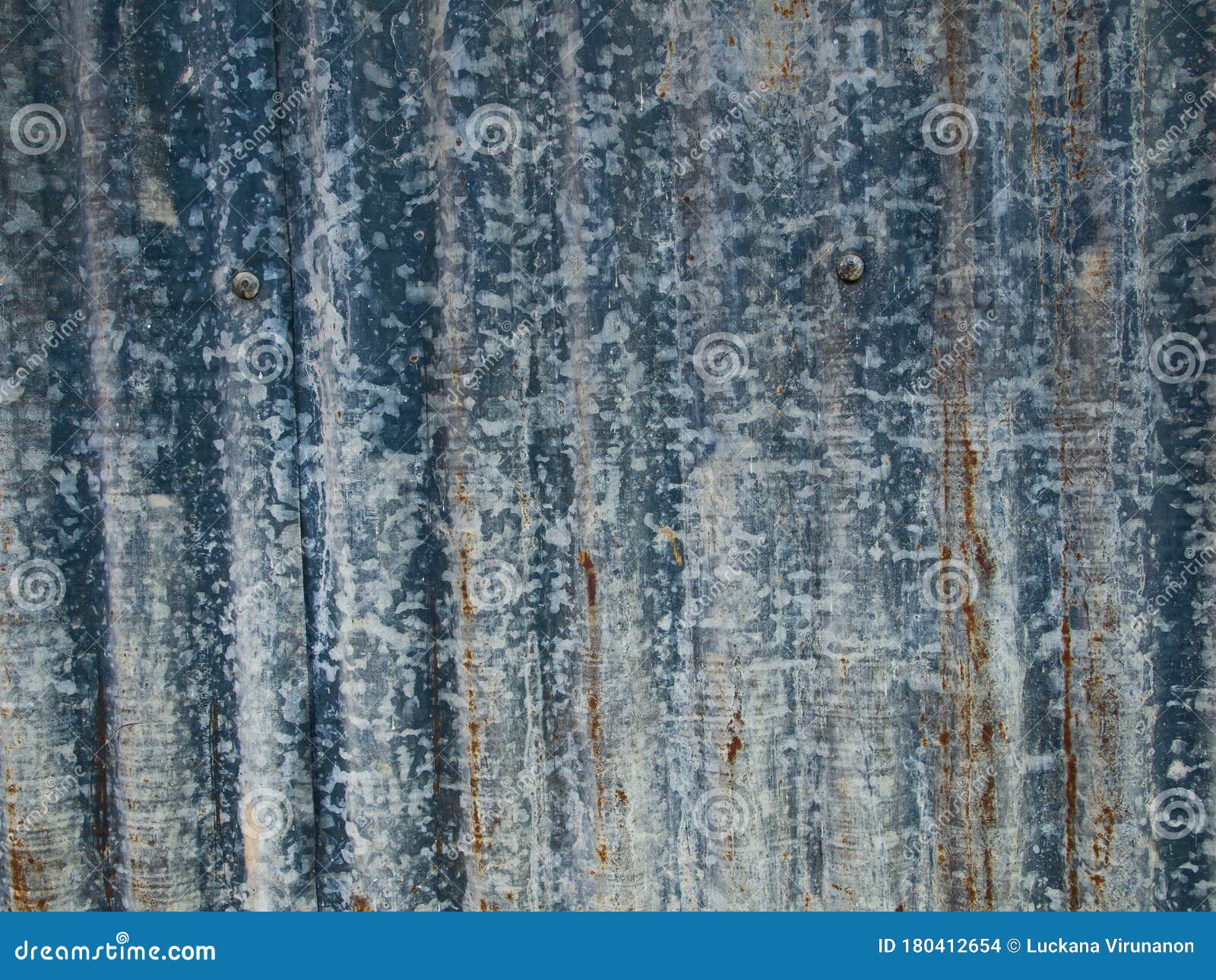 Rusty Corrugated Metal Texture or Galvanized Iron Steel, Abstract ...