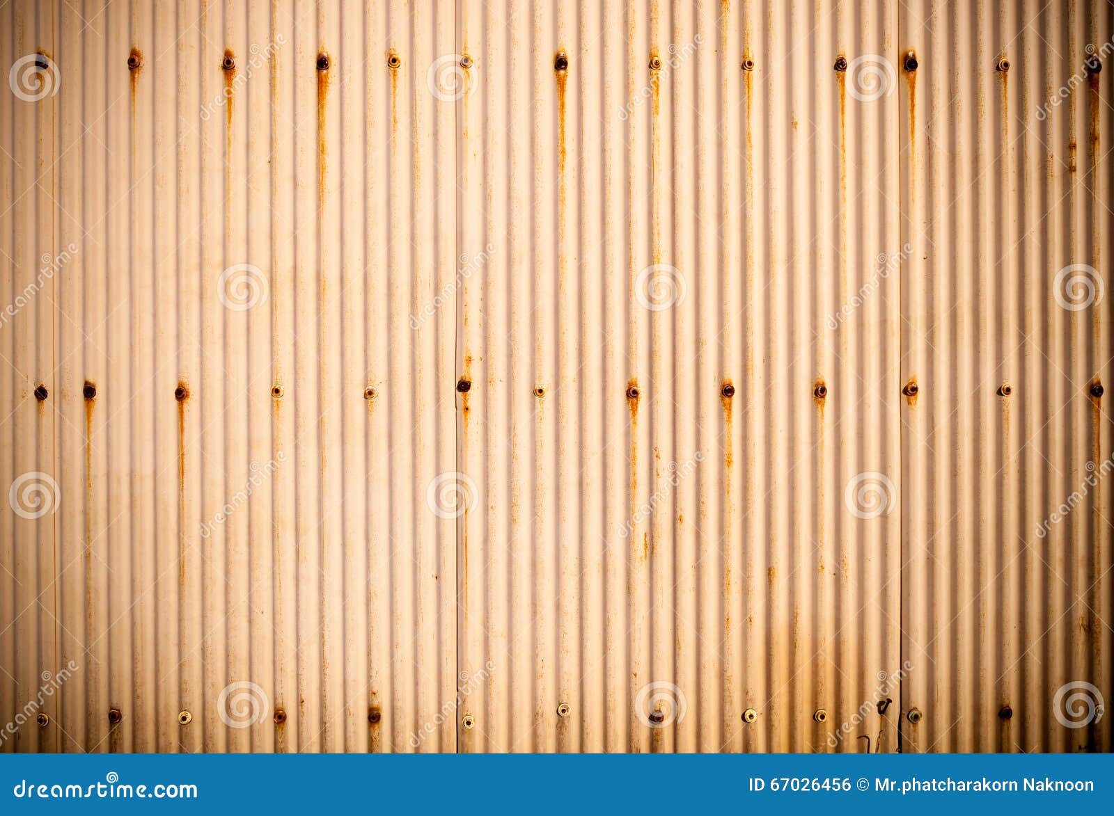 Rusty Corrugated Metal Texture Stock Illustration - Illustration of ...