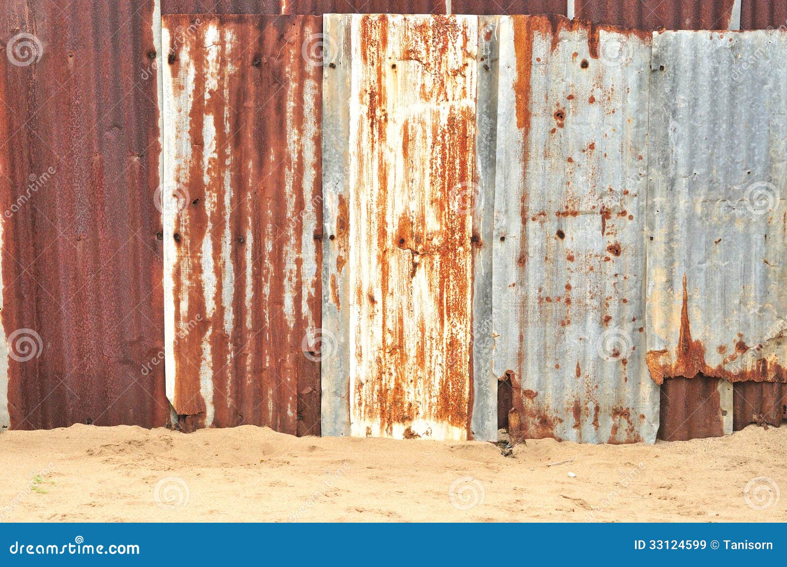 Rusty Sheet Metal Texture