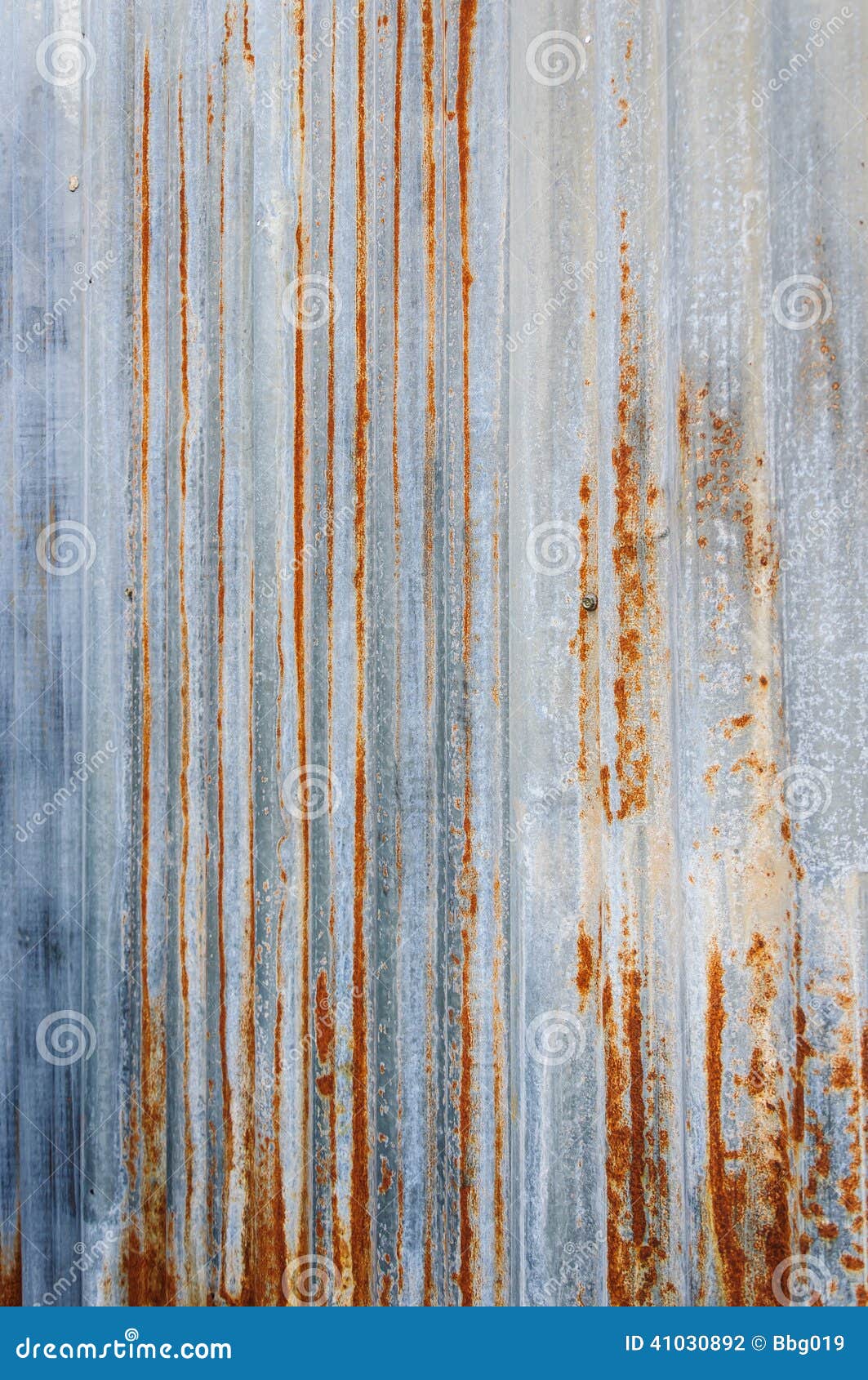 Rusty Corrugated Metal Wall Stock Photo - Image of damaged, orange ...
