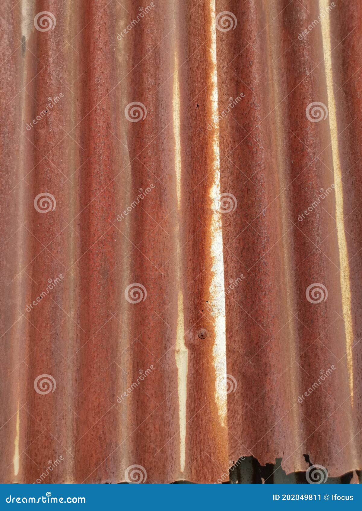 Rusty Corrugated Metallic Sheet Background Stock Image - Image of style ...