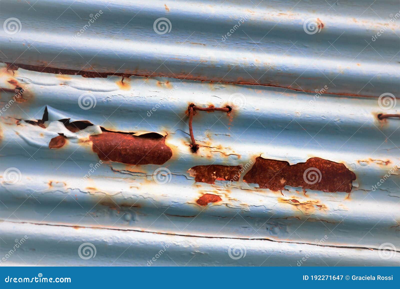 Rusty Corrugated Sheet Metal Rusty Sheets of Corrugated Iron in ...