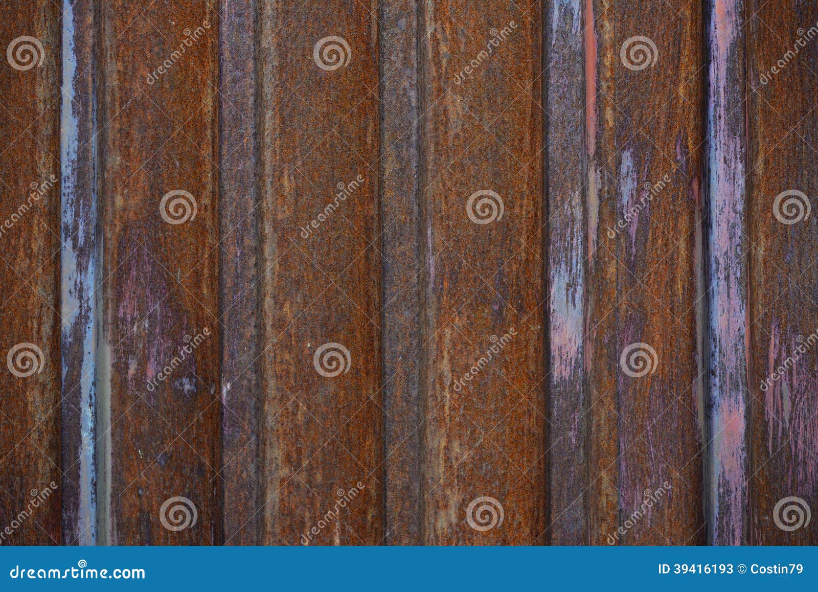 Rusty corrugated sheets stock image. Image of sheet, damaged - 39416193