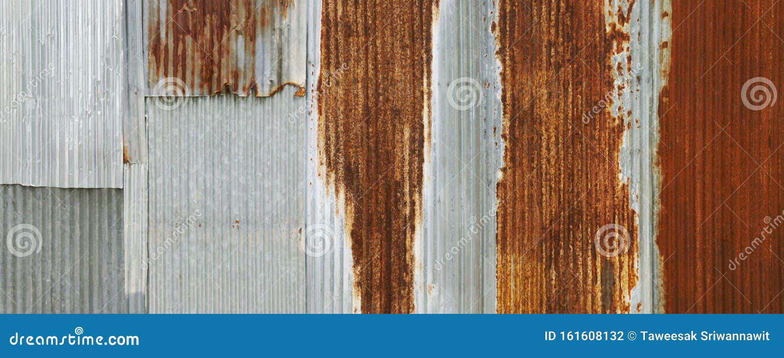 Corrugated Zinc Texture Background Royalty-Free Stock Image ...