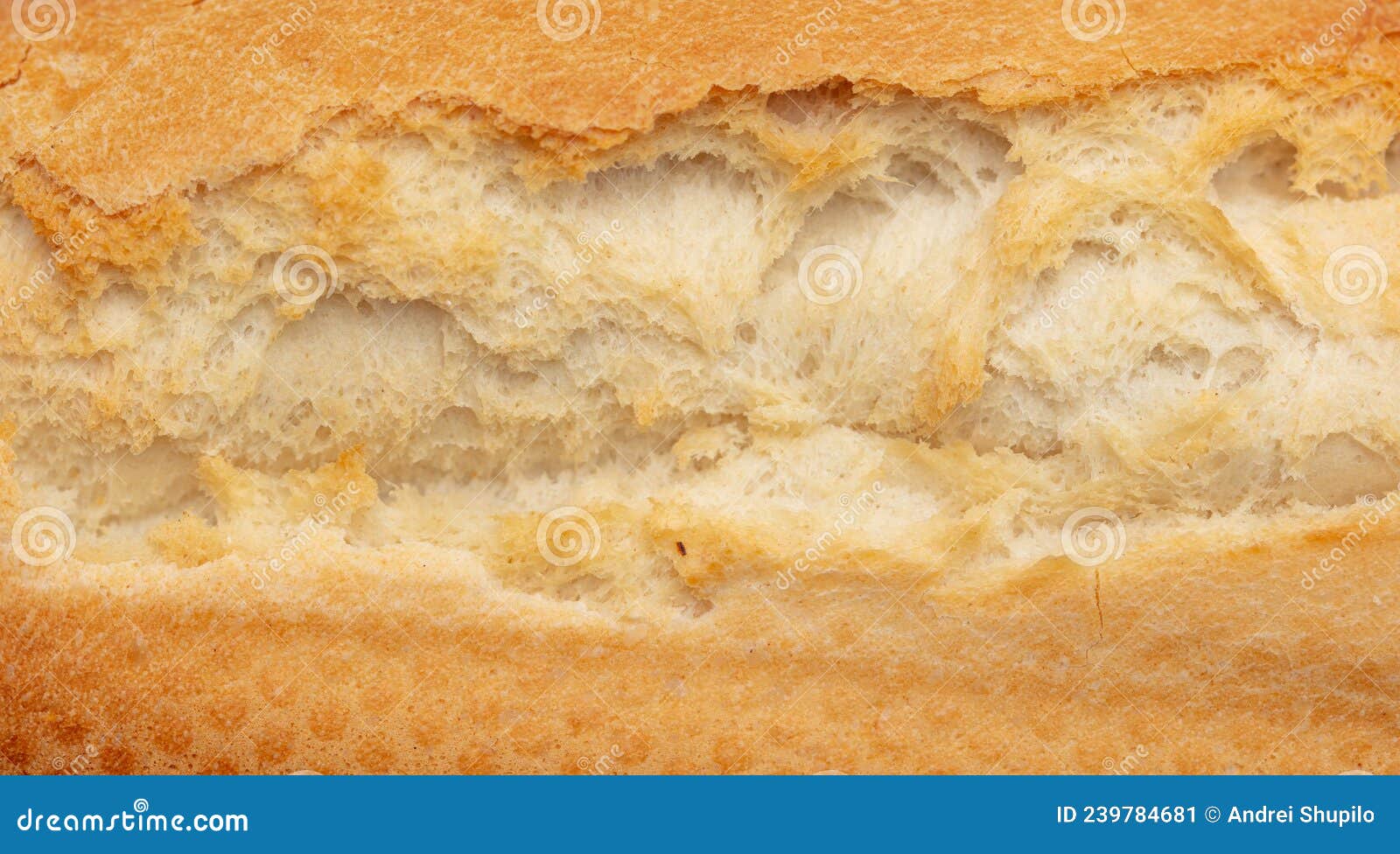 Rusty Crust of Bread As a Background. Stock Image - Image of pattern ...