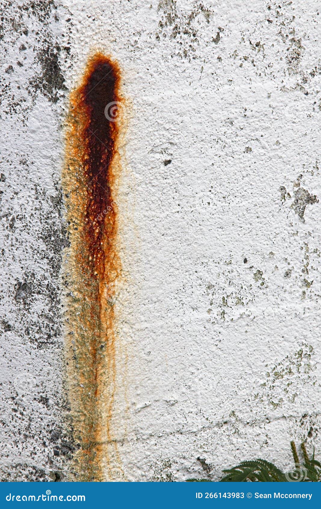Peeling White Paint and Rust Stain. Stock Image - Image of space, nova ...