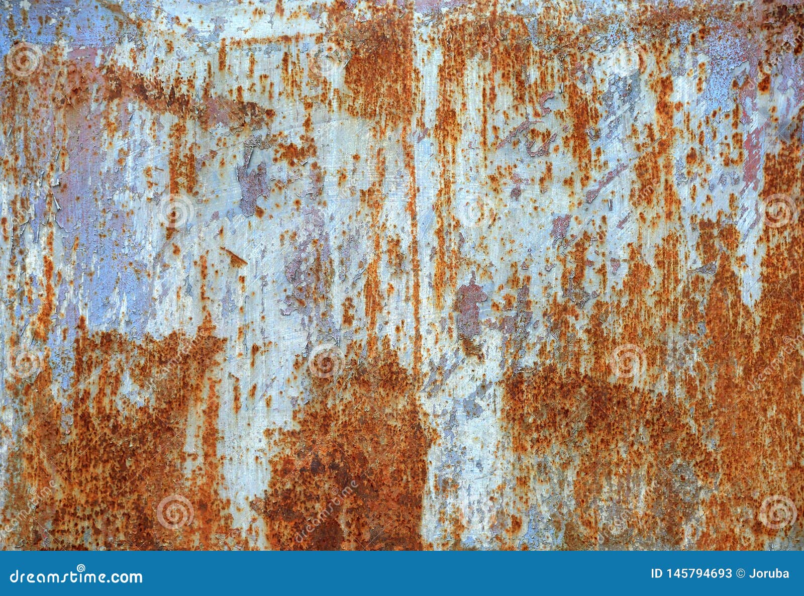 Rusty damaged iron stock image. Image of retro, aged - 145794693