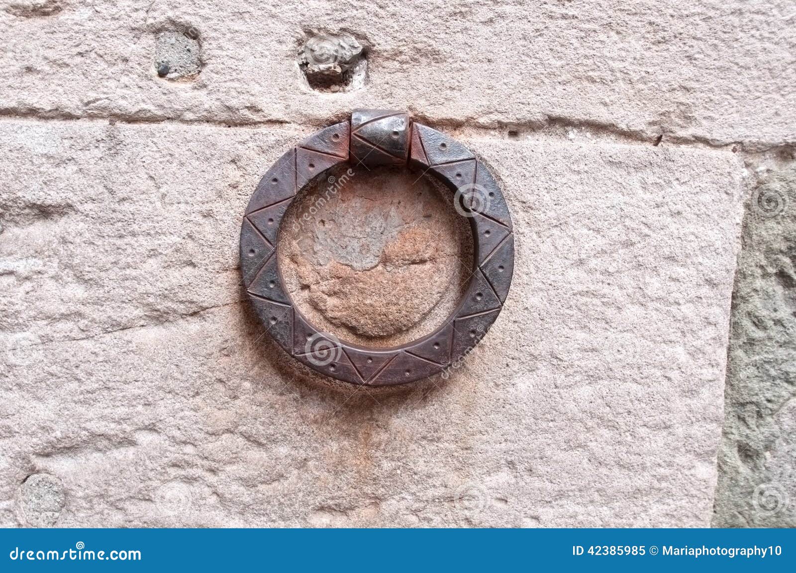 Rusty decorated ring stock image. Image of metal, mysterious - 42385985