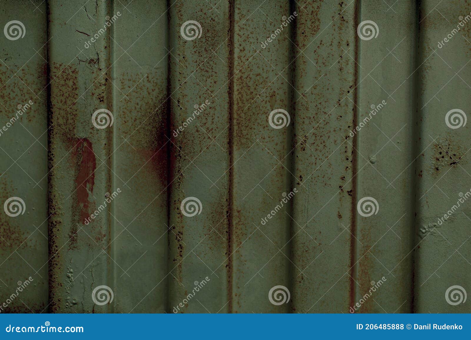 Rusty Decorative Metal Panel in a Full Frame View Stock Photo - Image ...