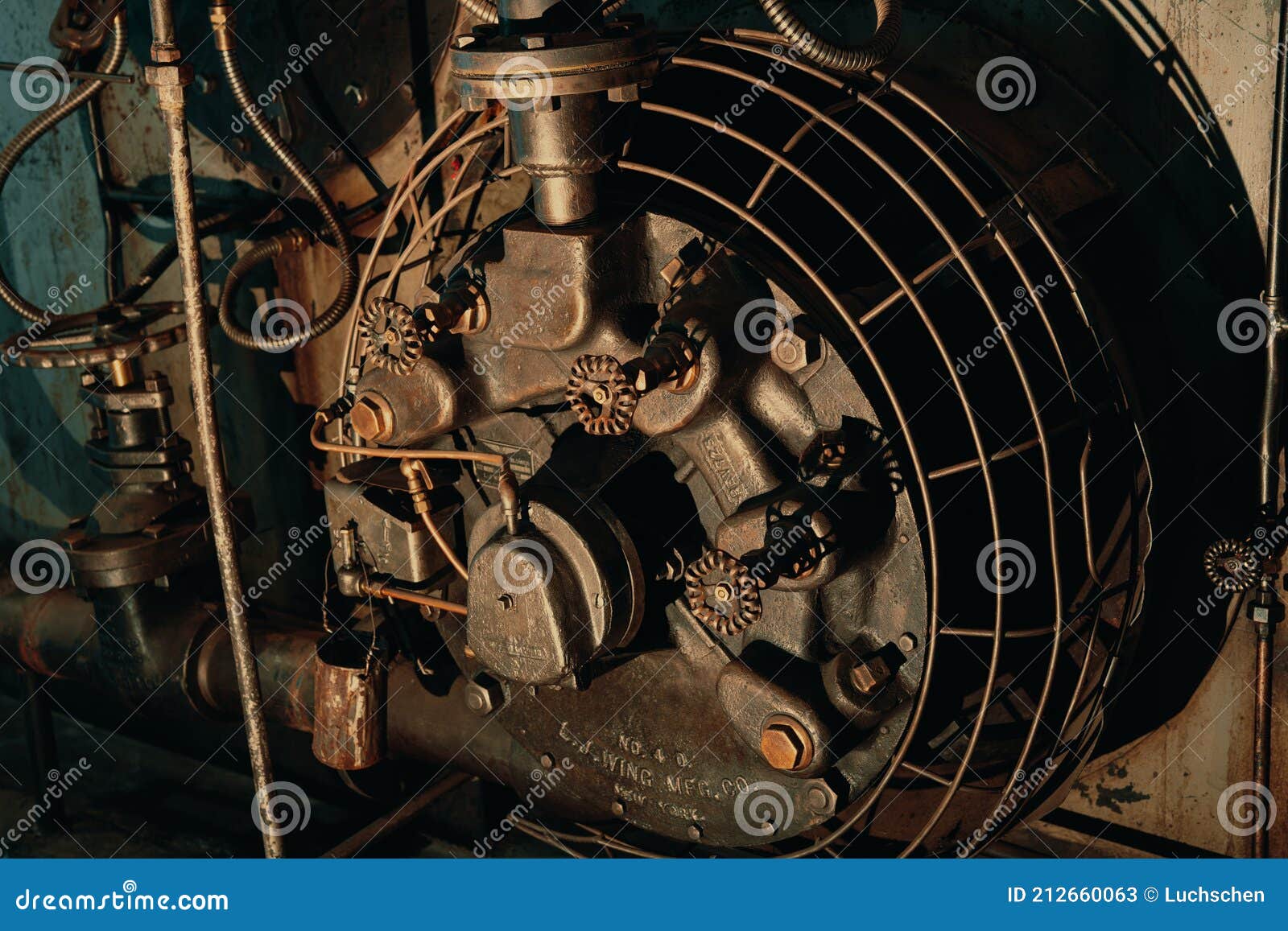 Rusty Details of Old Mechanisms and Machine Tools Stock Image - Image ...
