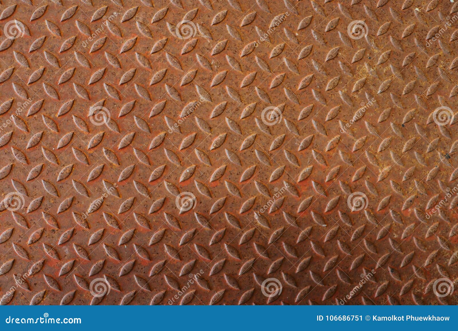 Rusty Diamond Plate Texture Stock Image - Image of rusty, plate: 106686751