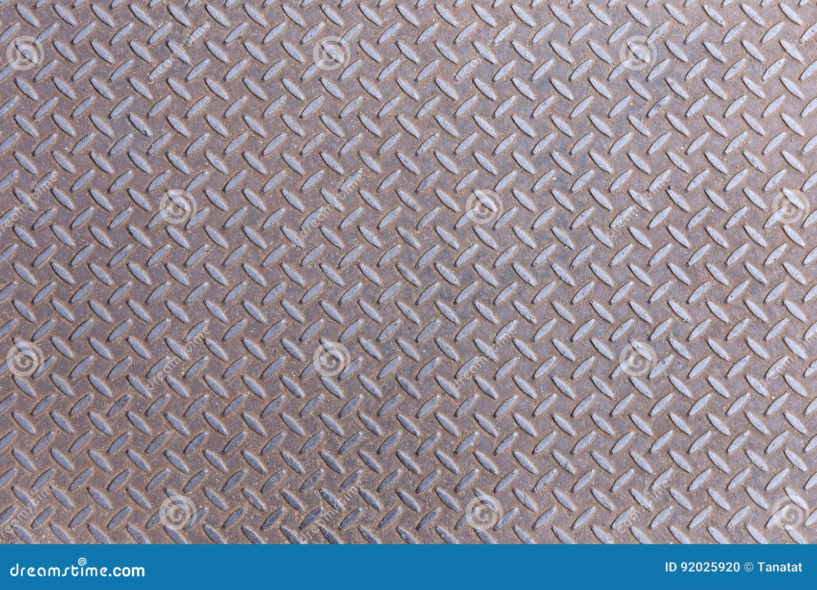 Rusty Diamond Steel Metal Plate Stock Photo - Image of rough, durable ...