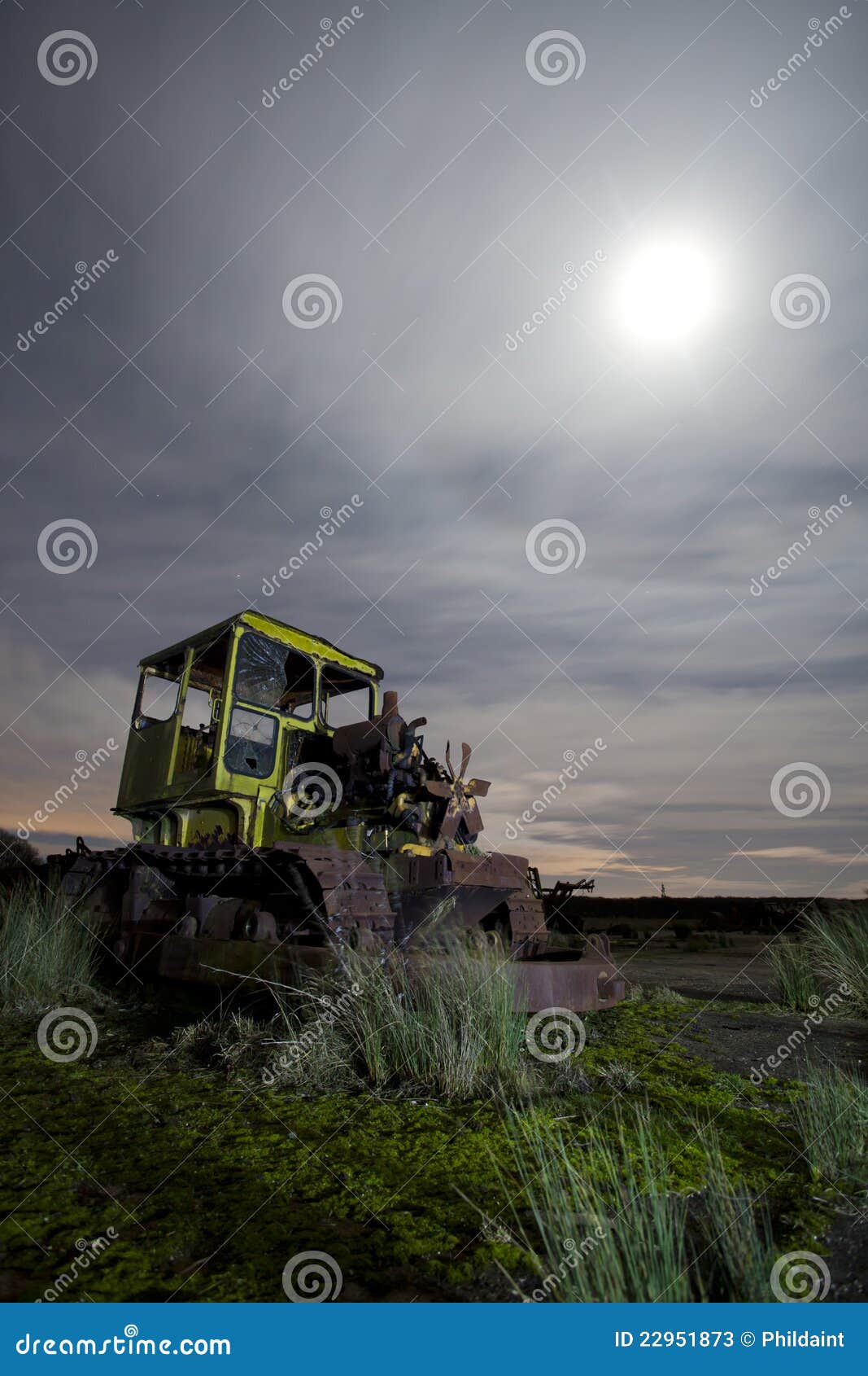 Rusty digger stock image. Image of derelict, abandoned - 22951873