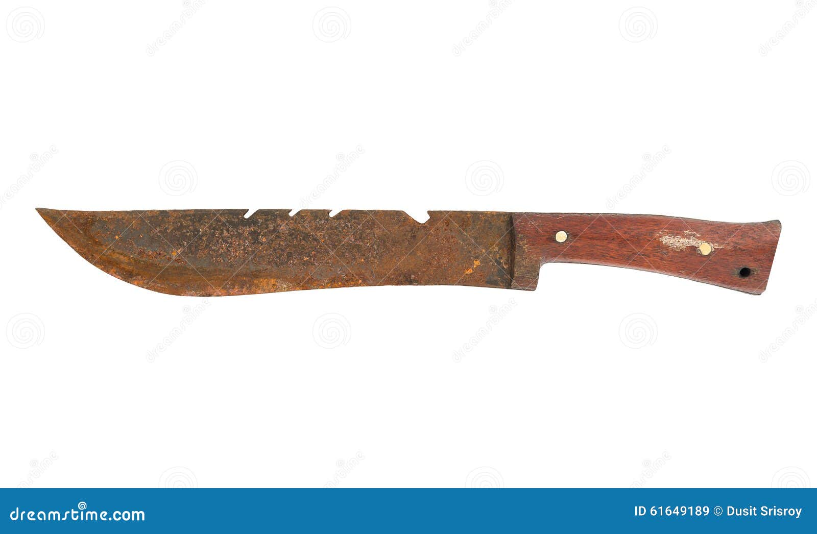 Rusty Sword And Sheath Isolated On White Background Royalty-Free Stock ...