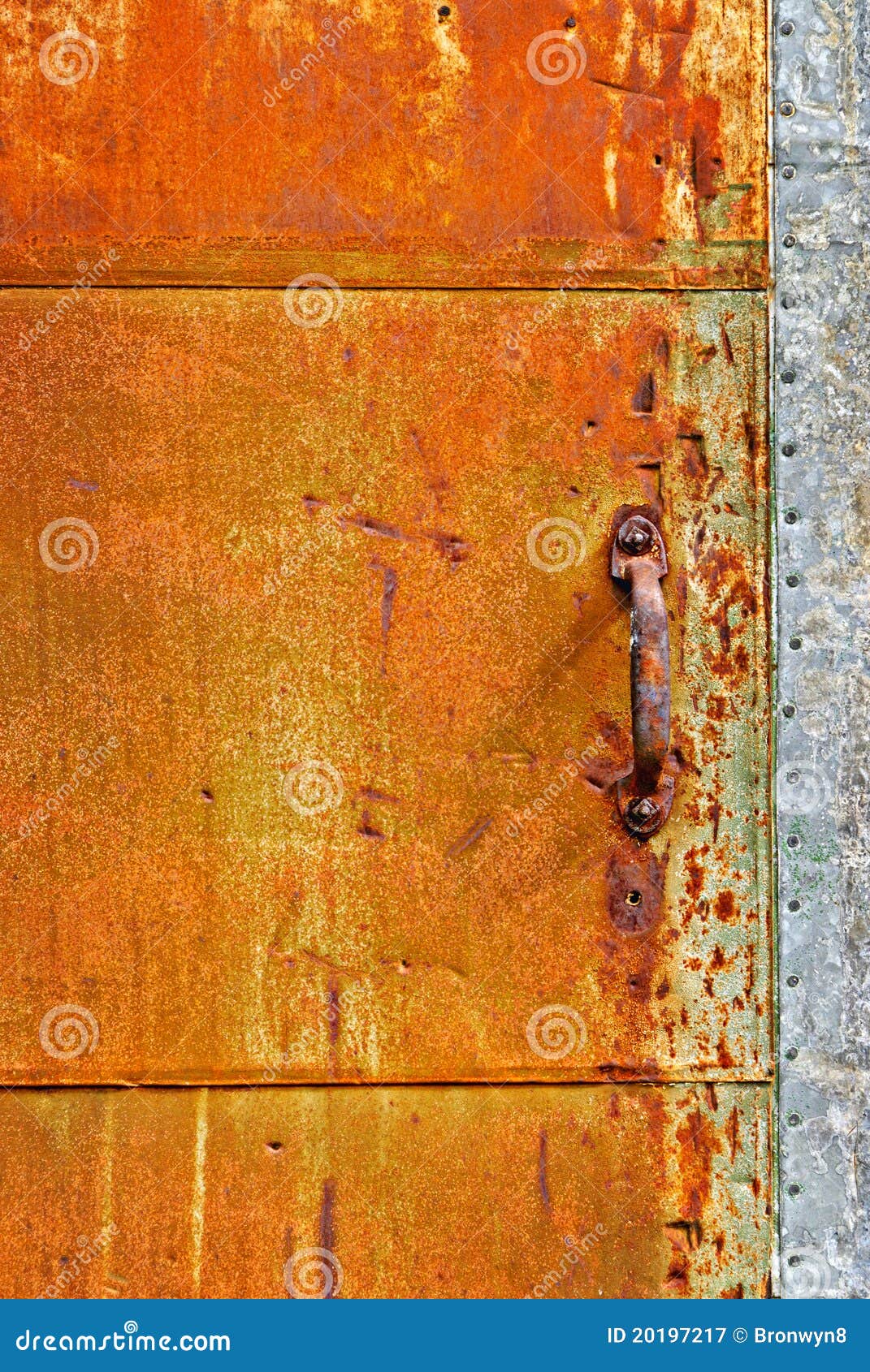 Rusty Door stock image. Image of brown, entrance, metal - 20197217