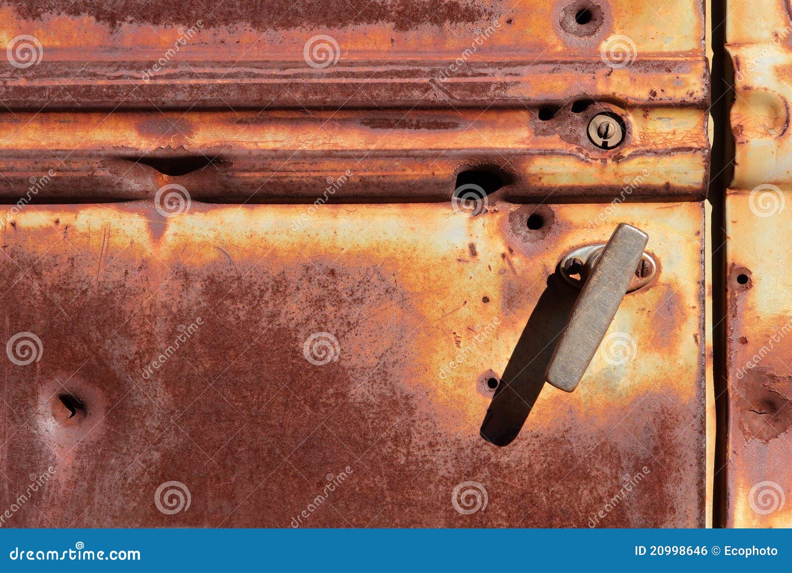 Rusty door stock photo. Image of aged, forgotten, deserted - 20998646