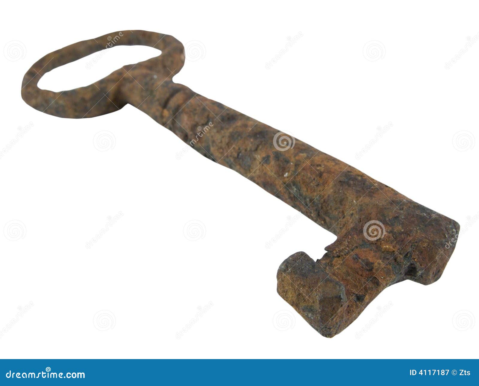 Rusty door key stock image. Image of door, antique, iron - 4117187