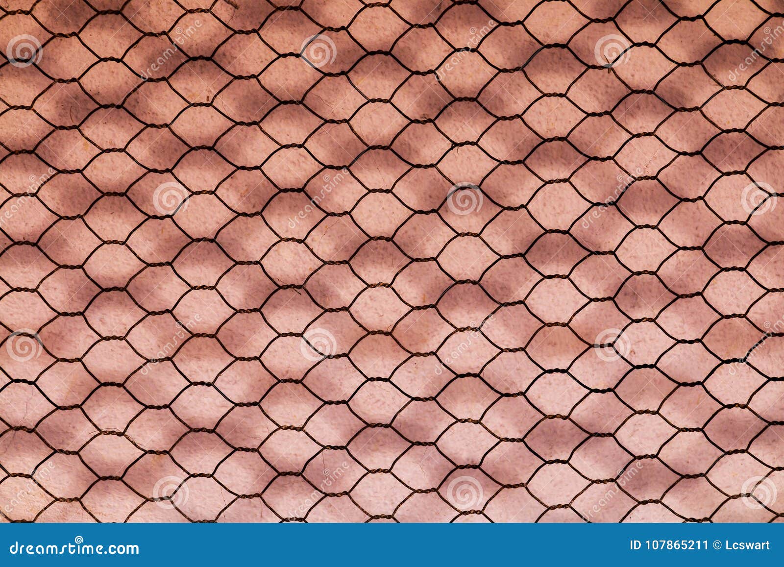 Rusty Double Layer Hexagonal Wire Mesh Background Imagem de Stock ...
