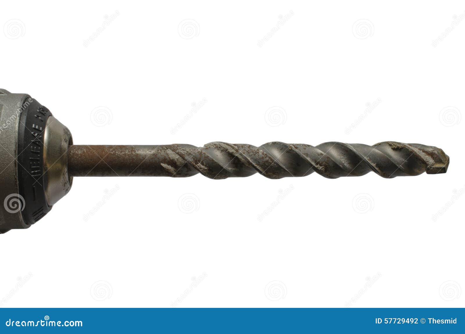 Rusty Drill Bit stock photo. Image of drilled, bits, background - 57729492