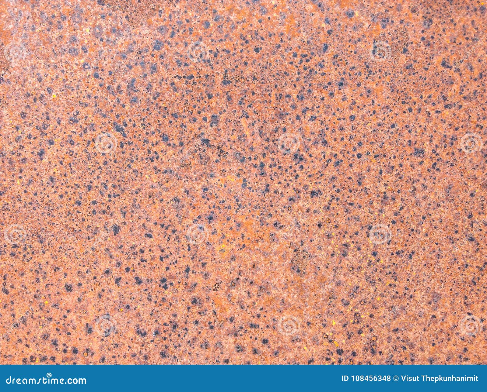 Rust on Metal Panel for Decorative Wall. Stock Photo - Image of acid ...