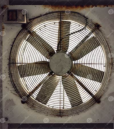 Rusty fan stock photo. Image of airflow, cable, ventilation - 25459010