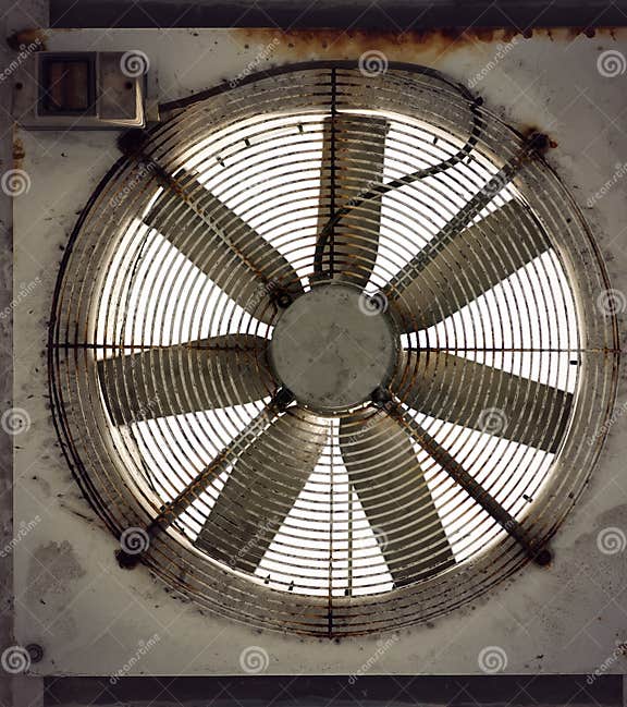 Rusty fan stock photo. Image of airflow, cable, ventilation - 25459010