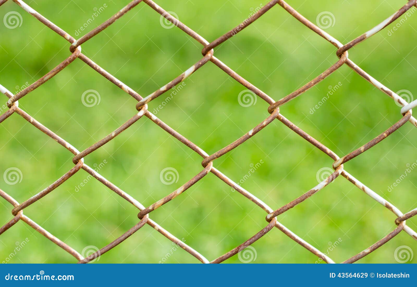 Rusty Fence Wire stock image. Image of detail, black - 43564629