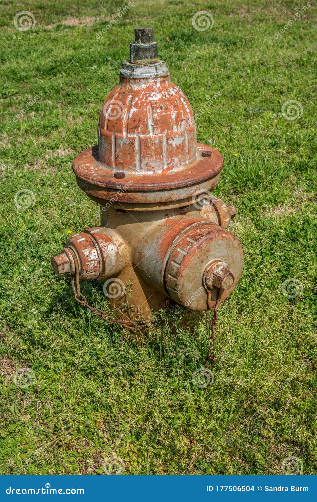 Rusty fire hydrant stock photo. Image of closeup, bolt - 177506504