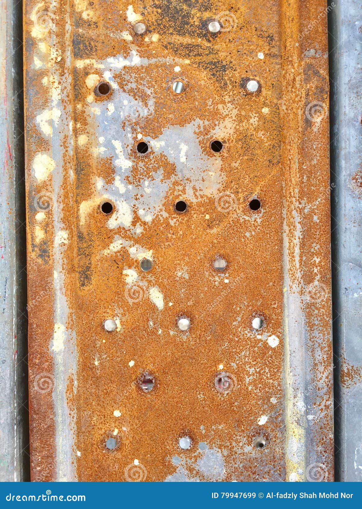 Rusty Floor Metal Texture Background. Stock Image | CartoonDealer.com ...