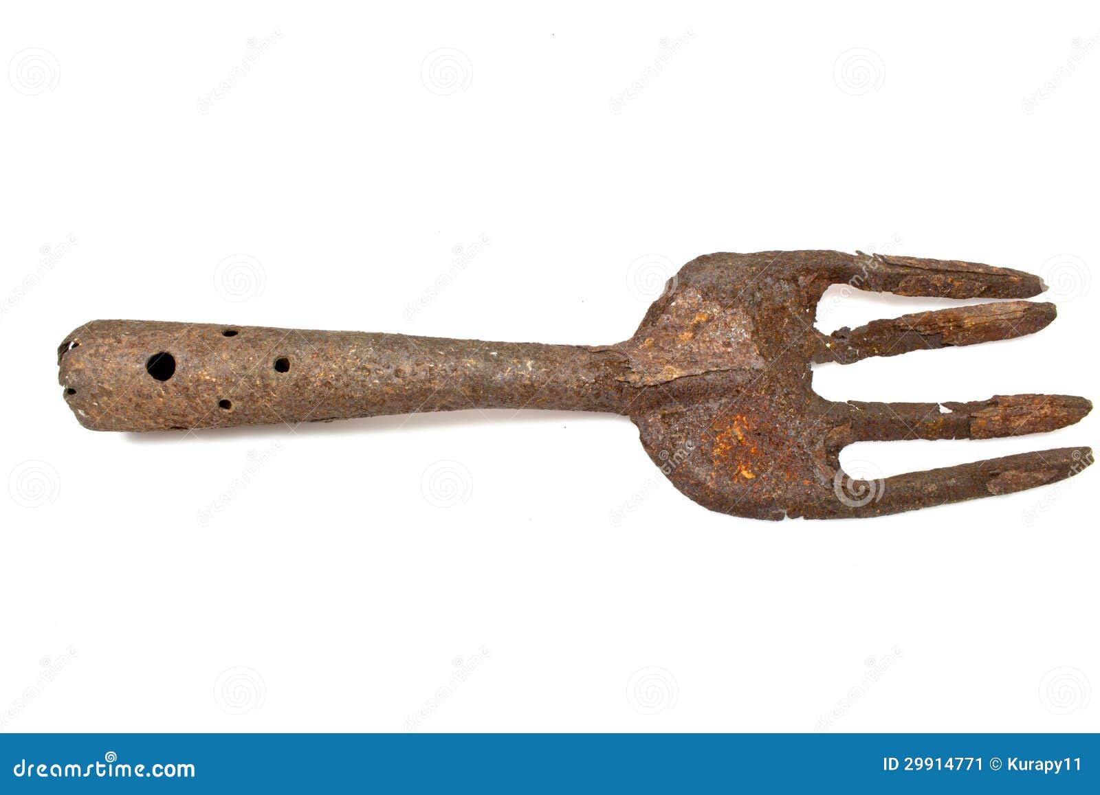 Rusty fork shoveling stock image. Image of garden, stilllife - 29914771
