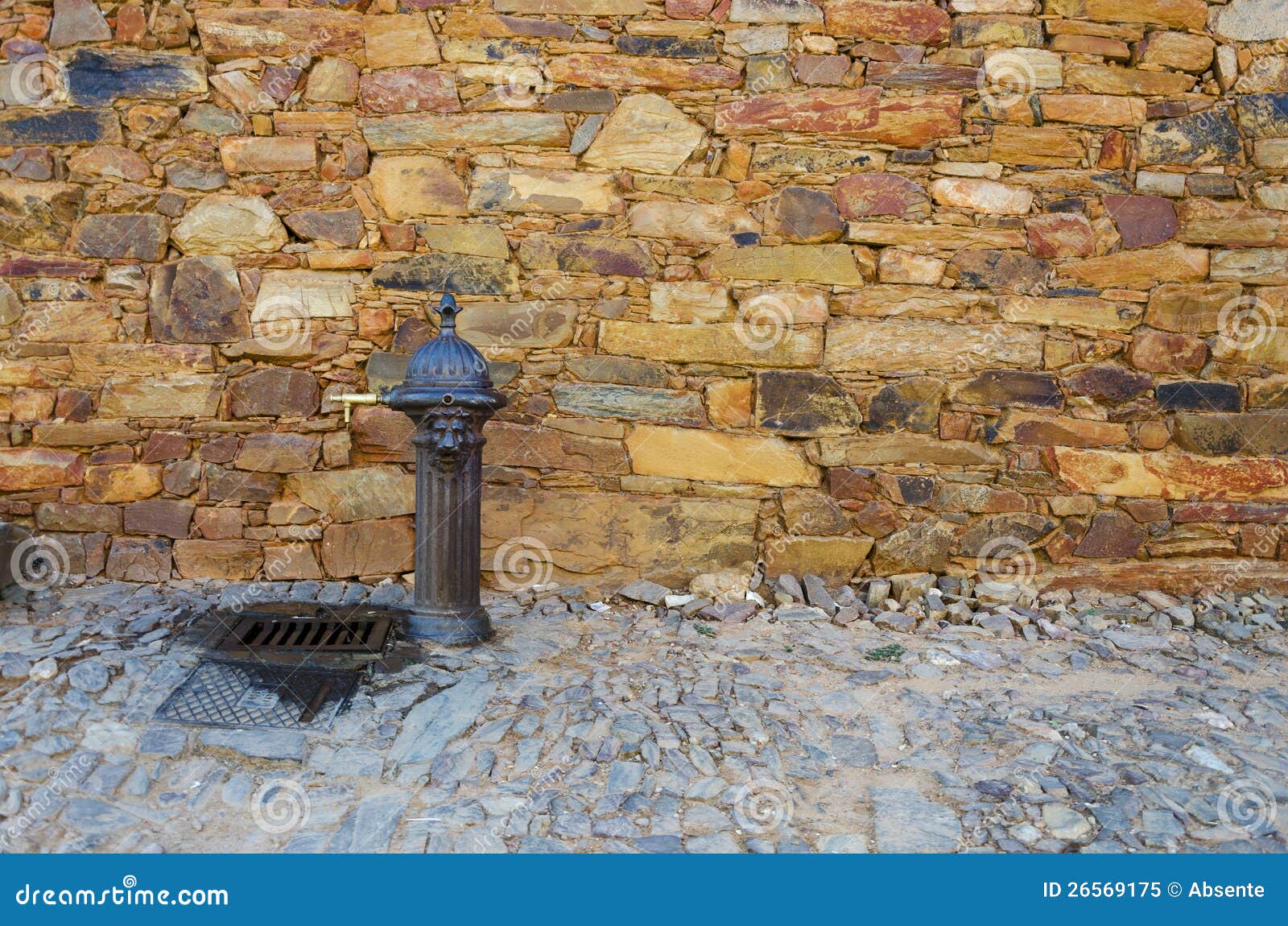 Rusty Fountain stock image. Image of nature, rusty, country - 26569175