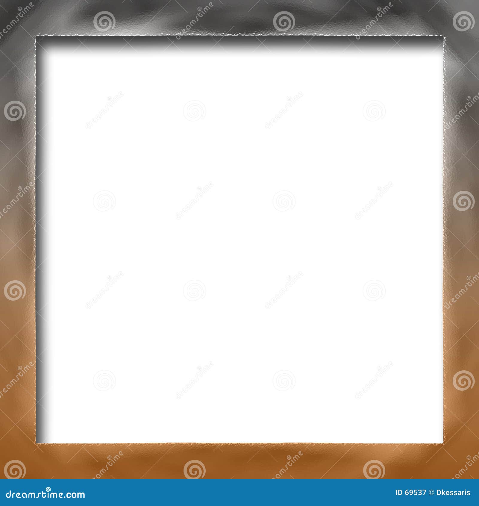 Rusty frame stock illustration. Illustration of framing - 69537