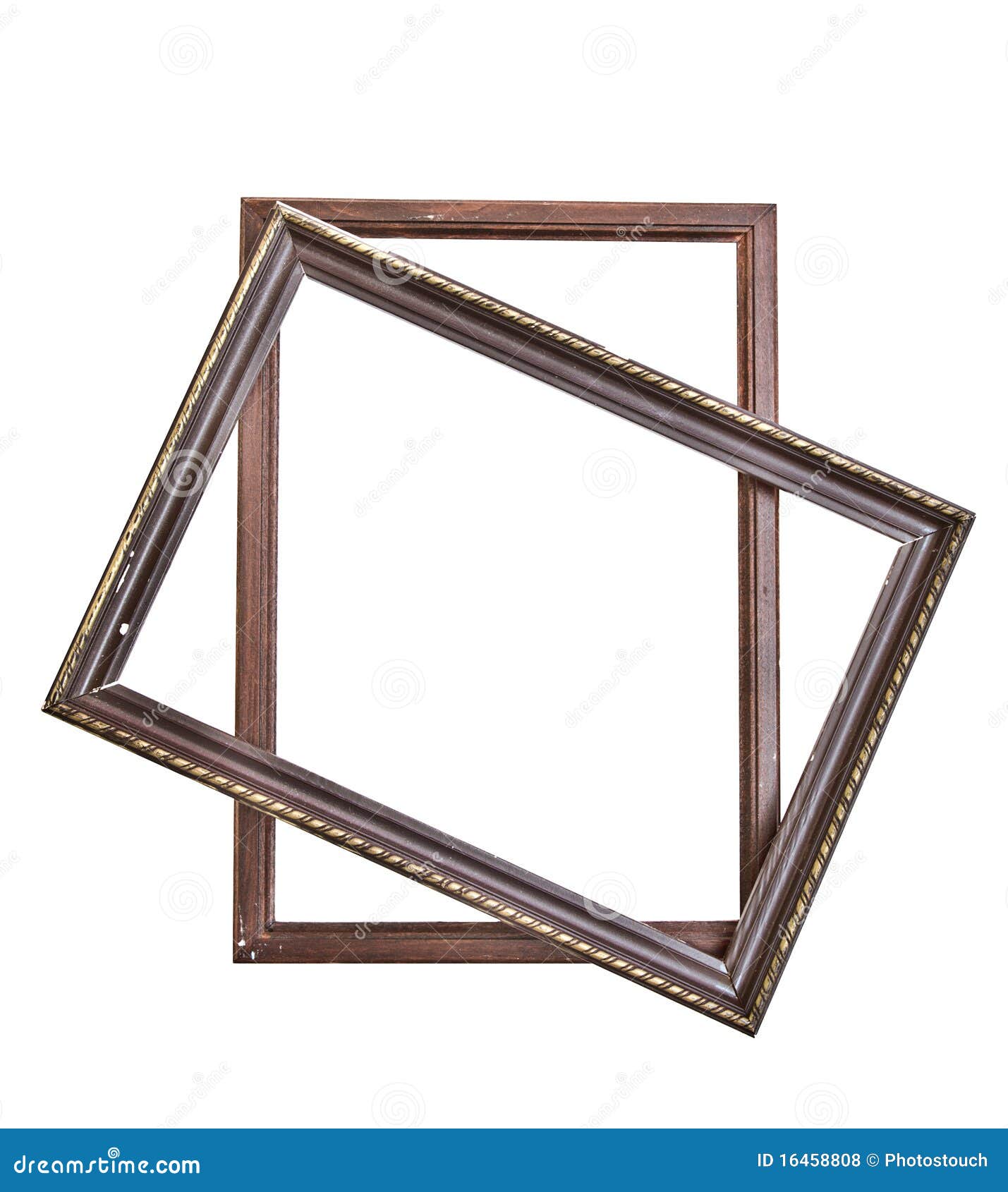 Rusty Frames on White Background Stock Photo - Image of photograph ...