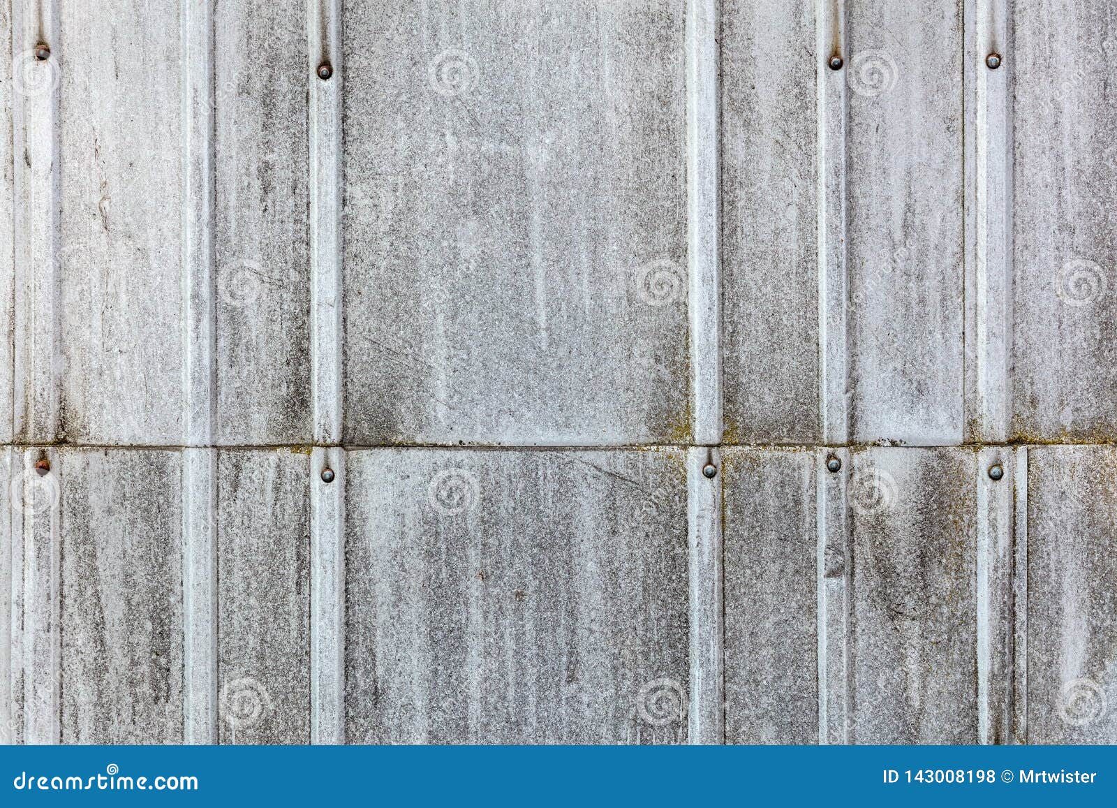 Rusty Galvanized Corrugated Metal Pattern Stock Photo - Image of ...