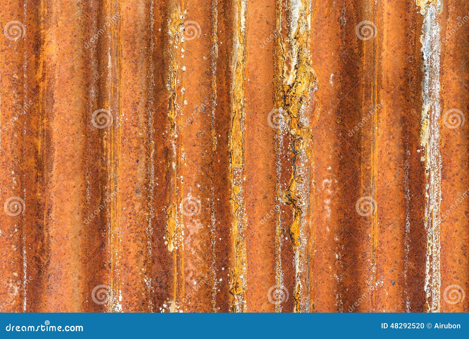 Rusty Galvanized Iron Texture Stock Photo - Image of metal, galvanize ...