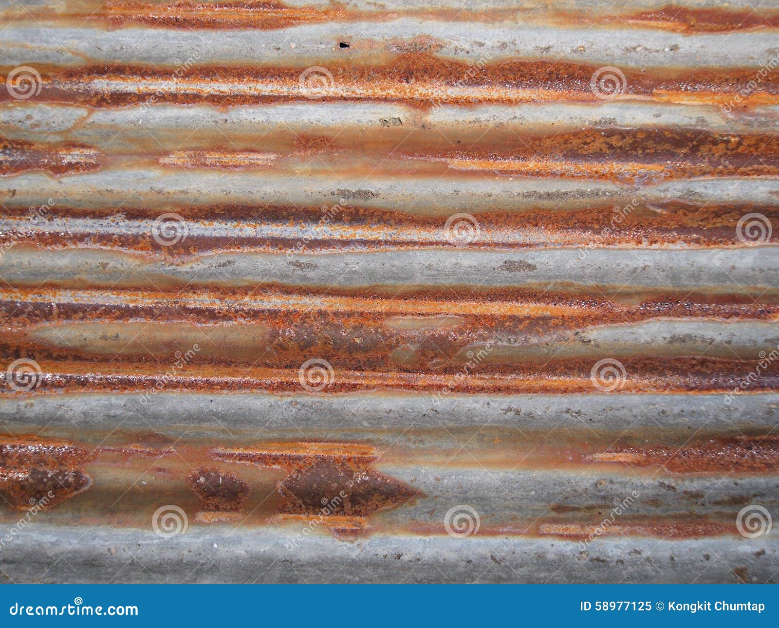 Rusty galvanized sheet stock image. Image of rusty, cracked - 58977125