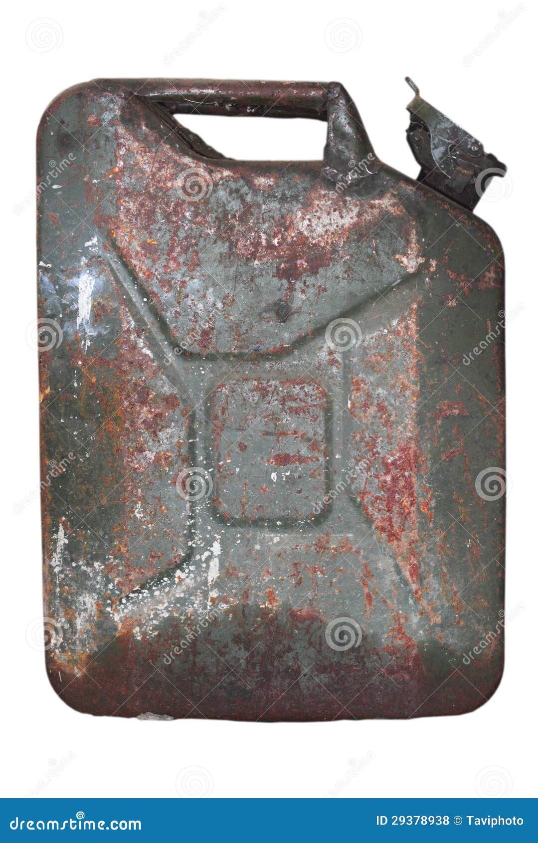 Rusty Canister On The Beach Royalty-Free Stock Photography ...