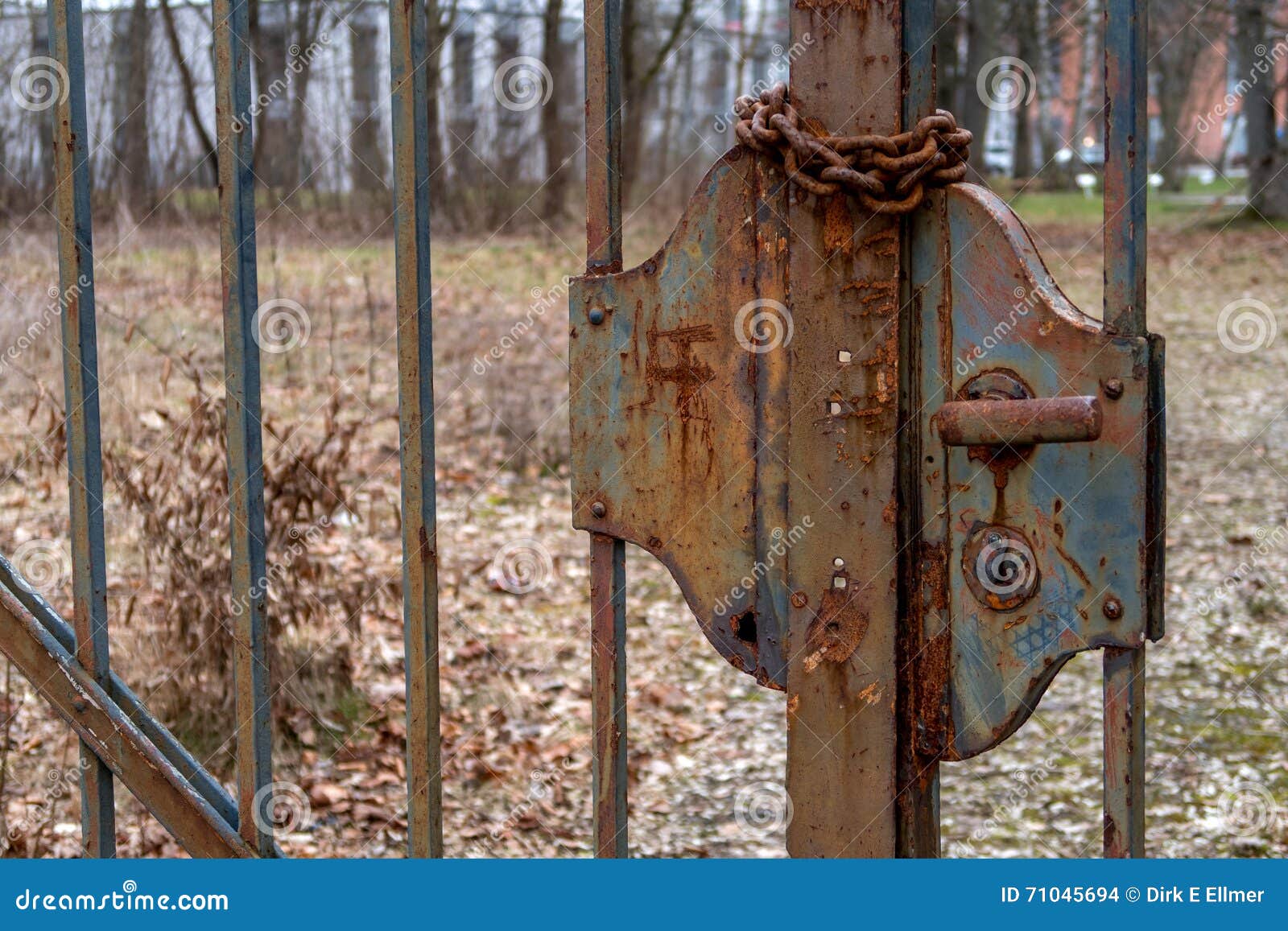 Rusty Gate Royalty-Free Stock Photo | CartoonDealer.com #97823673