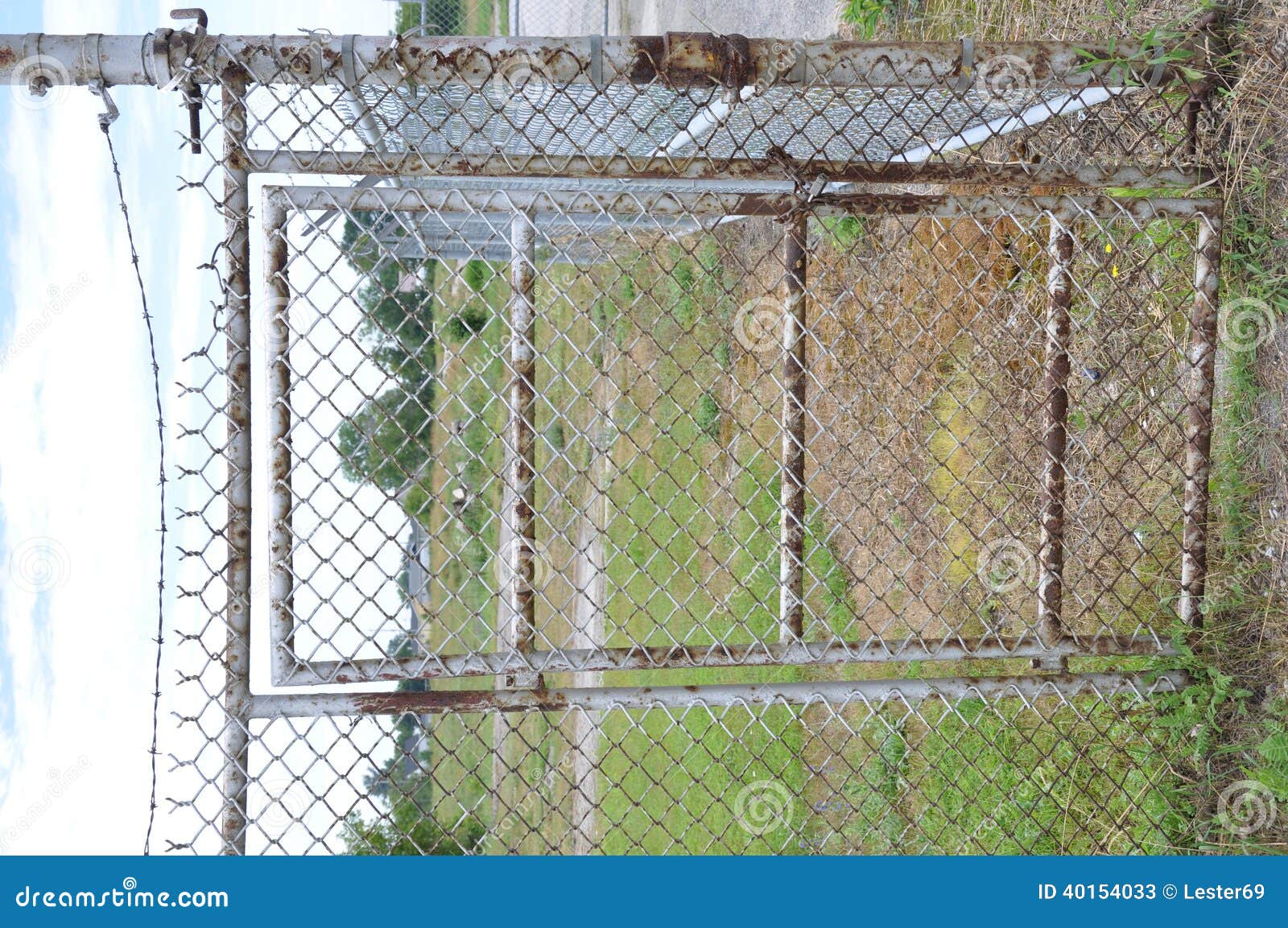 Gate And Wires On The State Border, Reconstruction Of The First World ...