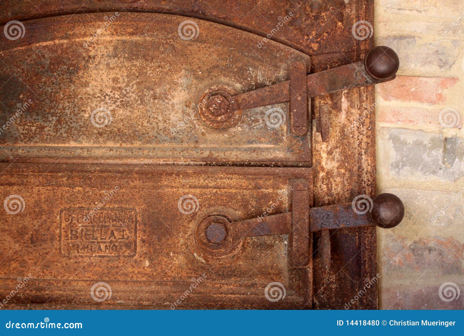 Old Rusty Gate Stock Image | CartoonDealer.com #50302165