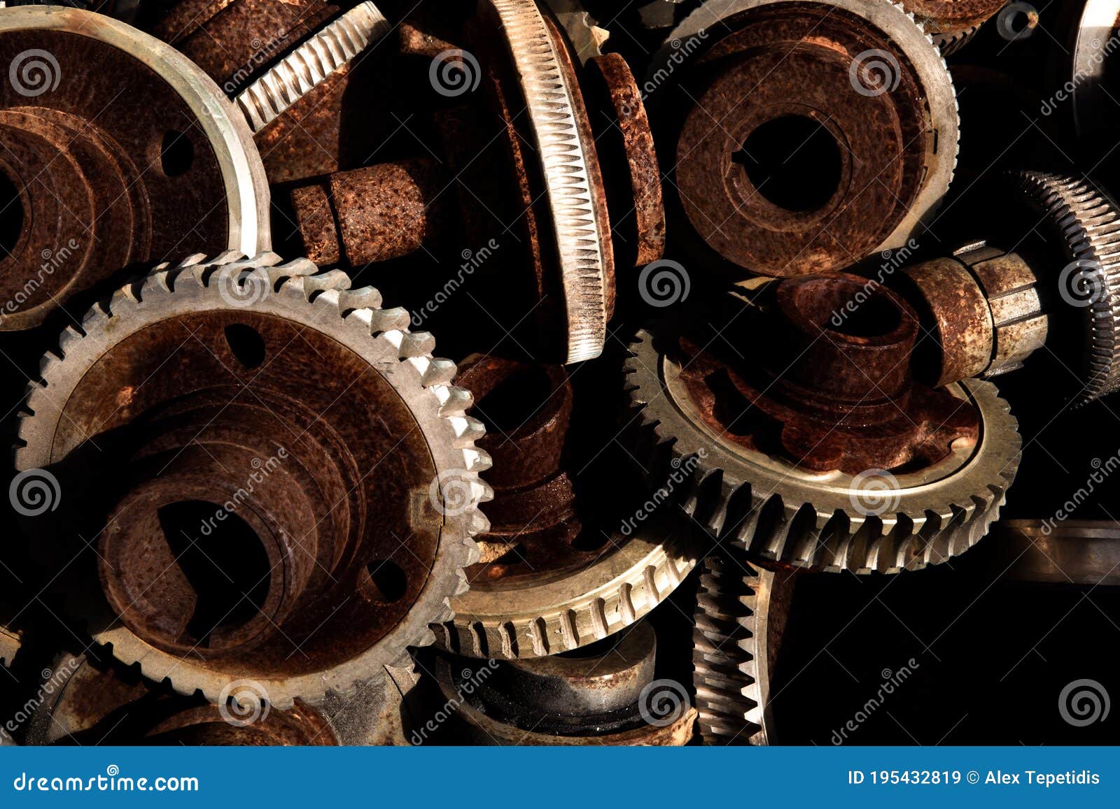 Rusty Gear Texture for Wallpaper or Background Stock Image - Image of ...